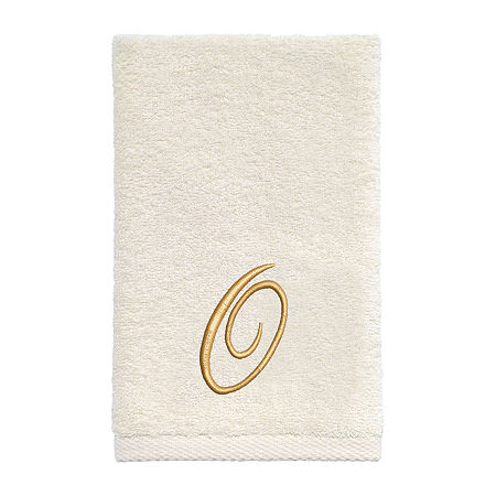 Click here for Avanti Premier Script Monogram Ivory/Gold Bath Tow... prices