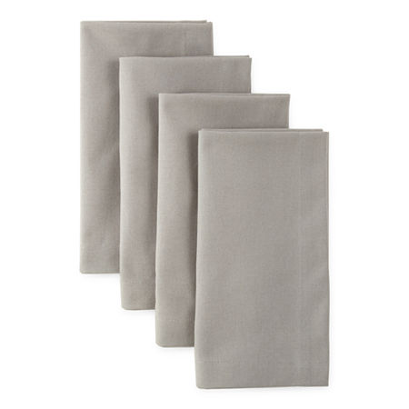 Click here for Home Expressions 4-pc. Napkins  One Size  Gray prices