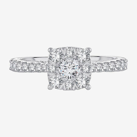 Click here for Womens 1 CT. T.W. Natural White Diamond 14K White... prices
