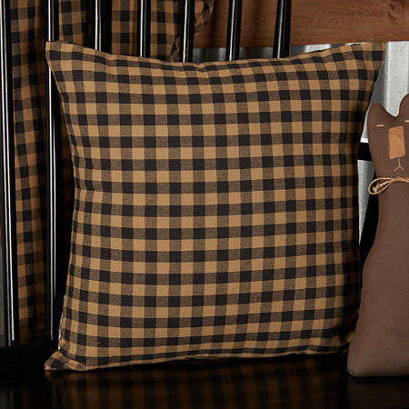 Click here for VHC Brands Country Check Square Throw Pillow  One... prices