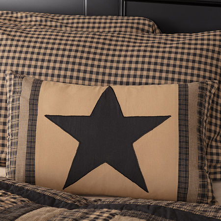 Click here for VHC Brands Country Check Rectangular Throw Pillow... prices