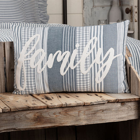 Click here for VHC Brands Sawyer Mill Rectangular Throw Pillow  O... prices