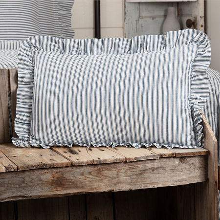Click here for VHC Brands Sawyer Mill Rectangular Throw Pillow  O... prices