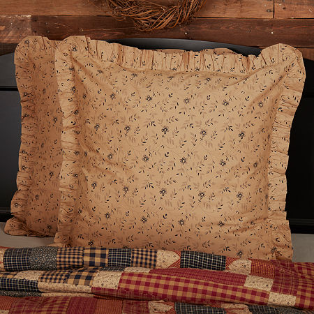 Click here for VHC Brands Cobblestone Reversible Euro Sham  One S... prices