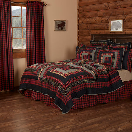Click here for VHC Brands Shasta Cabin Reversible Quilt  One Size... prices