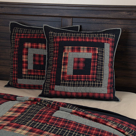 Click here for VHC Brands Shasta Cabin Reversible Euro Sham  One... prices