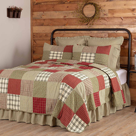 Click here for VHC Brands Cottage Path Reversible Quilt  One Size... prices