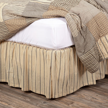 Click here for VHC Brands Miller Farm Bed Skirt  One Size  Brown prices