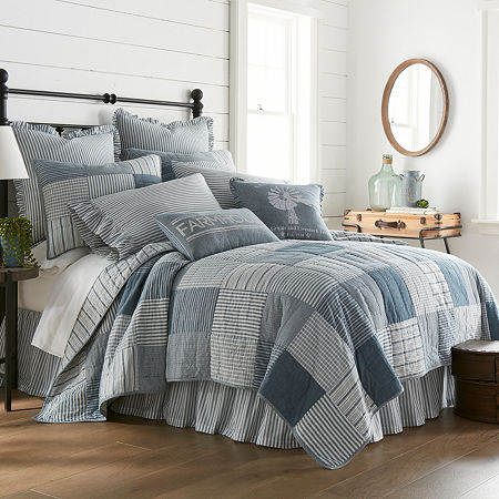 Click here for VHC Brands Miller Farm Reversible Quilt  One Size... prices
