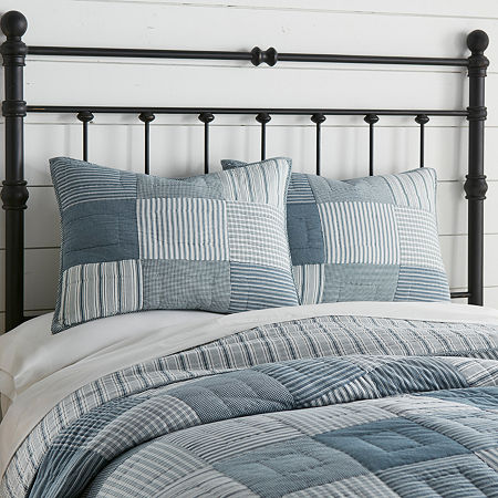 Click here for VHC Brands Miller Farm Reversible Pillow Sham  One... prices