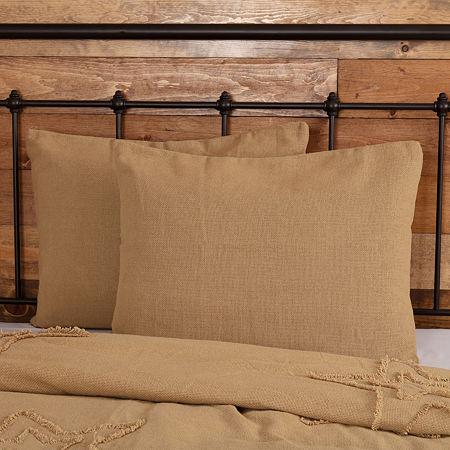 Click here for VHC Brands Veranda Burlap Natural Reversible Pillo... prices