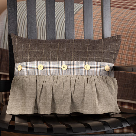 Click here for VHC Brands Sheridan Rustic Brown 14x18 Lumbar Pill... prices