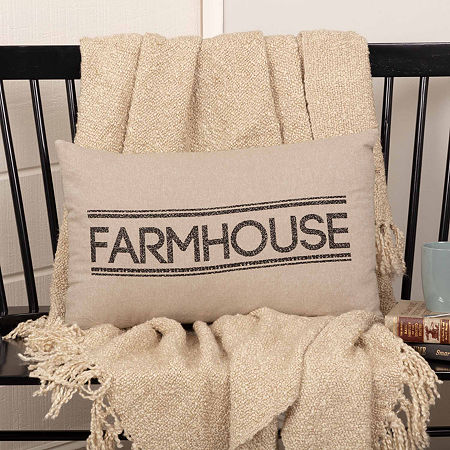 Click here for VHC Brands Miller Farm 14x22 Lumbar Pillow  One Si... prices