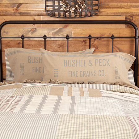 Click here for VHC Brands Grace Pillowcases  One Size  White prices