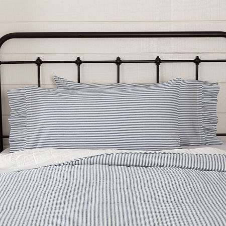 Click here for VHC Brands Sawyer Mill Stripe Pillowcases  One Siz... prices