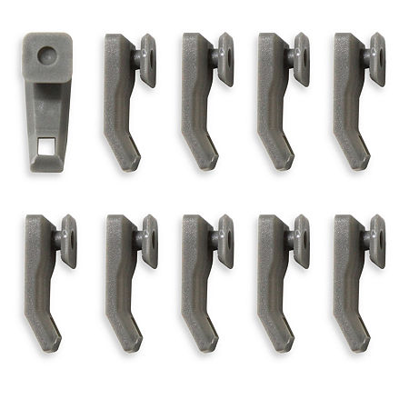 Click here for Rod Desyne 10-pk. Traverse Curtain Rod Sliders  On... prices