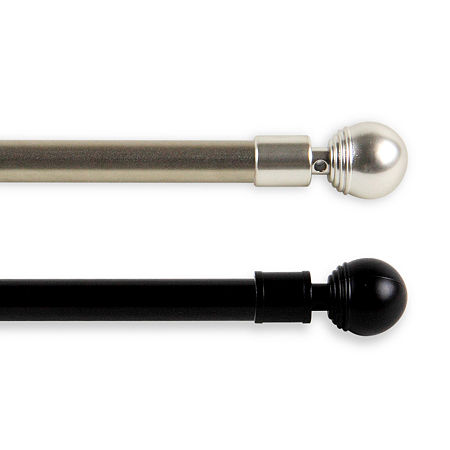 Click here for Rod Desyne Ball 7/16 IN Curtain Rod  One Size  Sil... prices