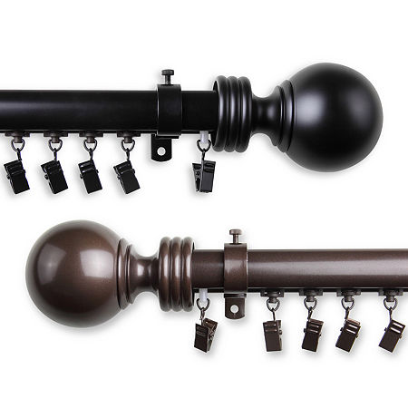 Click here for Rod Desyne Sphere Cordless Traverse Adjustable Cur... prices