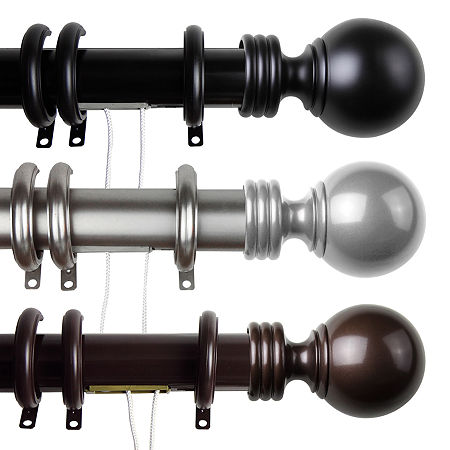 Click here for Rod Desyne Sphere Traverse Adjustable Curtain Rod... prices