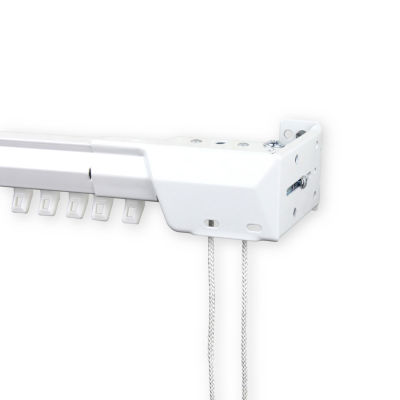 Rod Desyne Heavy-Duty Center Open Traverse Adjustable Curtain Rod ...