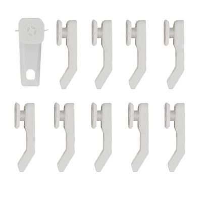 Rod Desyne 10-pk. Sliders for White Traverse Rod, Color: White - JCPenney