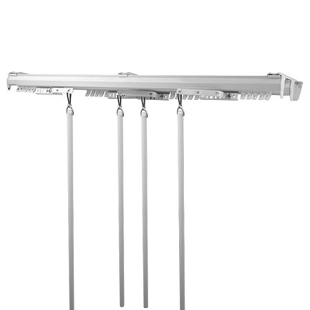Click here for Rod Desyne Baton Draw Traverse Rod  One Size  Whit... prices