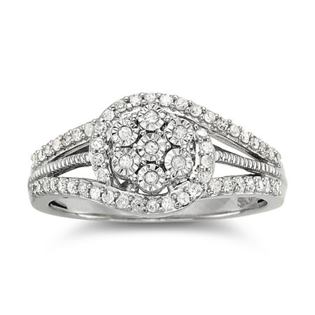 Click here for Diamond Blossom 1/3 CT.T.W. Natural Diamond Cluste... prices