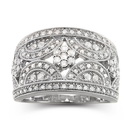 Click here for Diamond Blossom 1/2 CT.T.W. Natural Diamond Cluste... prices