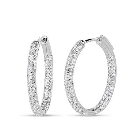 Click here for Womens 2 1/2 CT. T.W. Cubic Zirconia Sterling Silv... prices