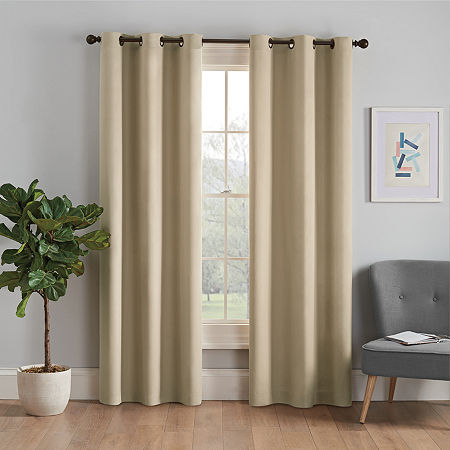 Click here for Eclipse Microfiber Grommet Top Energy Saving Black... prices