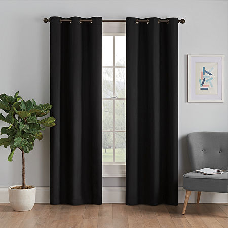 Click here for Eclipse Microfiber Grommet Top Energy Saving Black... prices