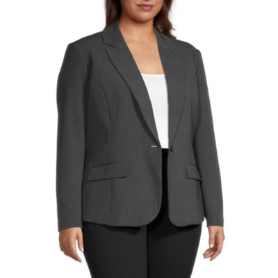 Liz Claiborne Kate Womens Classic Fit Blazers Plus - JCPenney