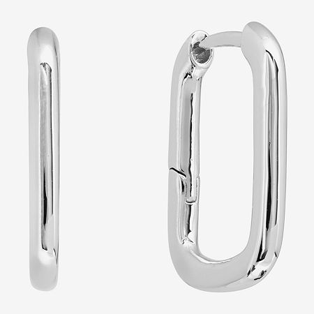 Click here for Silver Reflections Huggie Womens 22.8mm Rectangula... prices