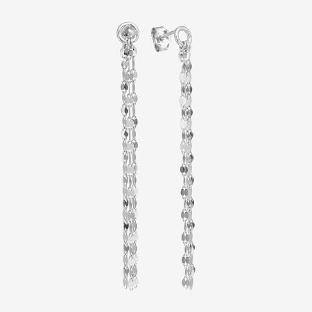 Click here for Silver Treasures Front And Back Mirror Chain Women... prices