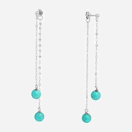 Click here for Silver Treasures Front & Back Chain Genuine Stone... prices