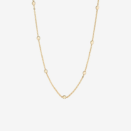 Click here for Silver Reflections Womens 24K Gold Over Brass 18 I... prices
