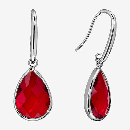 Click here for Sparkle Allure Womens Red Crystal Pure Silver Over... prices