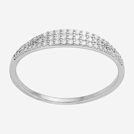Click here for Silver Treasures Size 7 Womens Cubic Zirconia Ster... prices