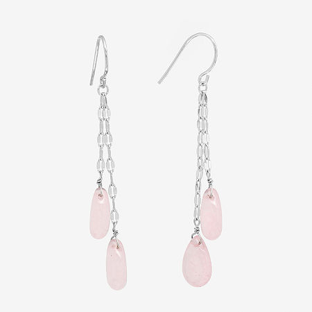 Click here for Sparkle Allure Genuine Stone Beaded Womens Pink Pu... prices
