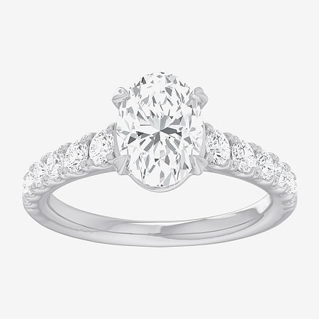 Click here for (G-H / Si1-Si2) Womens 2 1/2 CT. T.W. Lab Grown Wh... prices