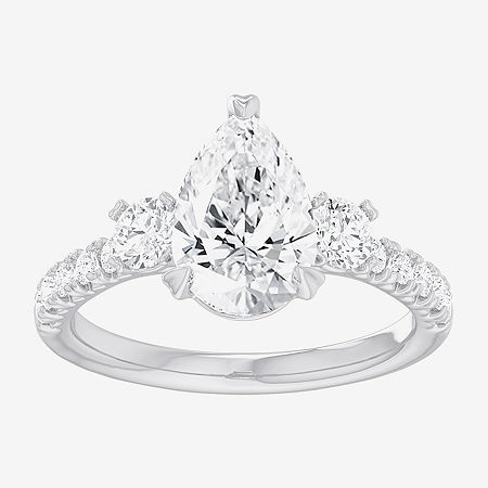 Click here for (G-H / Si1-Si2) Womens 2 1/2 CT. T.W. Lab Grown Wh... prices