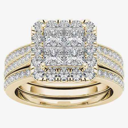 Click here for Womens 1 1/2 CT. T.W. Natural White Diamond 14K Go... prices