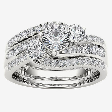Click here for Love Lives Forever Womens 1 1/4 CT. T.W. Natural W... prices