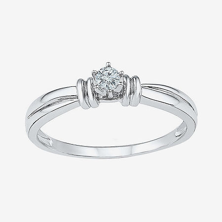 Click here for Promise My Love Womens 1/10 CT. Natural White Diam... prices