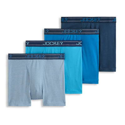 Jockey Everyday Casual Lightweight Cotton Blend Mens Boxer Briefs ...