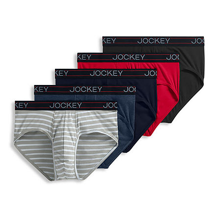 Click here for Jockey Lightweight Cotton Blend Mens 5 Pack Briefs... prices
