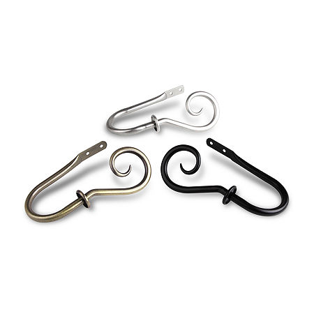 Click here for Rod Desyne Decorative Holdbacks with Curl Finial... prices