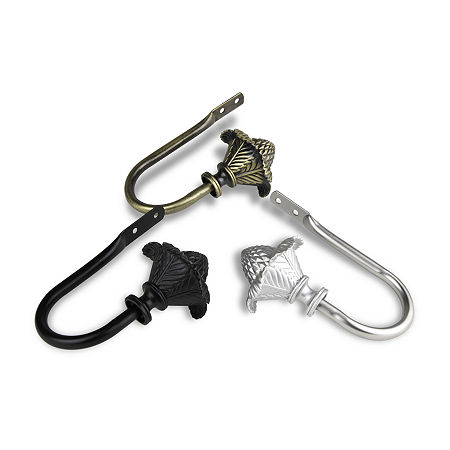 Click here for Rod Desyne Decorative Holdbacks with Bloom Finials... prices