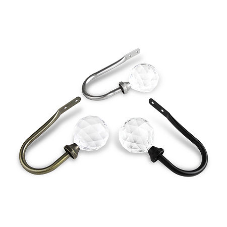 Click here for Rod Desyne Faceted 2-pc. Curtain Holdback  One Siz... prices