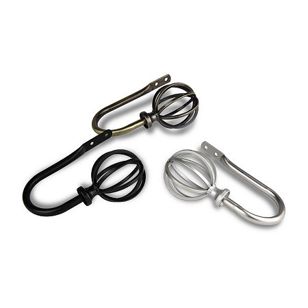 Click here for Rod Desyne Decorative Holdbacks with Cage Finials... prices